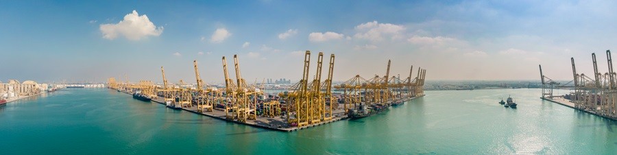 Khorfakkan Container Terminal Tour | UAE Maritime Week 2025